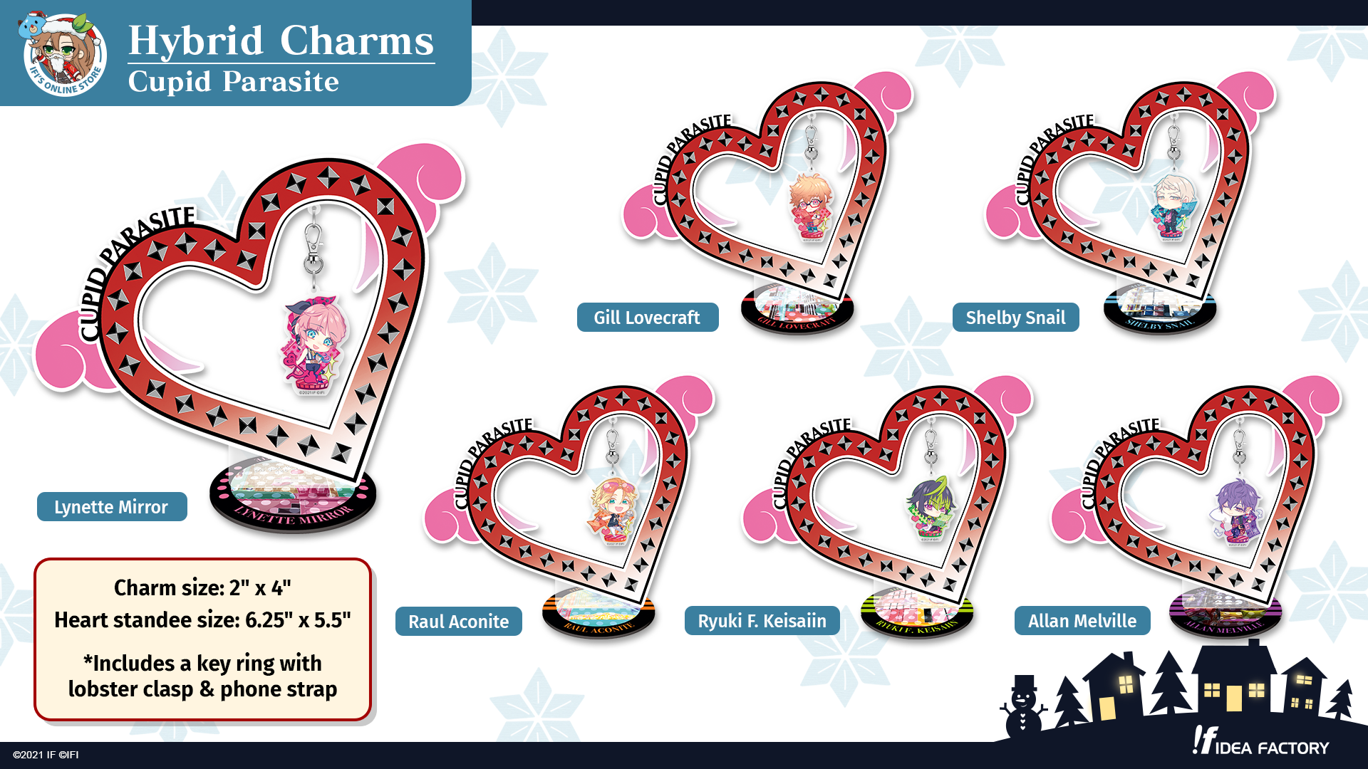 Cupid Parasite Acrylic Chibi Charm/Standee Hybrid – IFFYS Europe Online ...